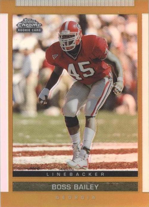 2003 Topps Draft Picks & Prospects - Boss Bailey #148 Chrome Gold ...