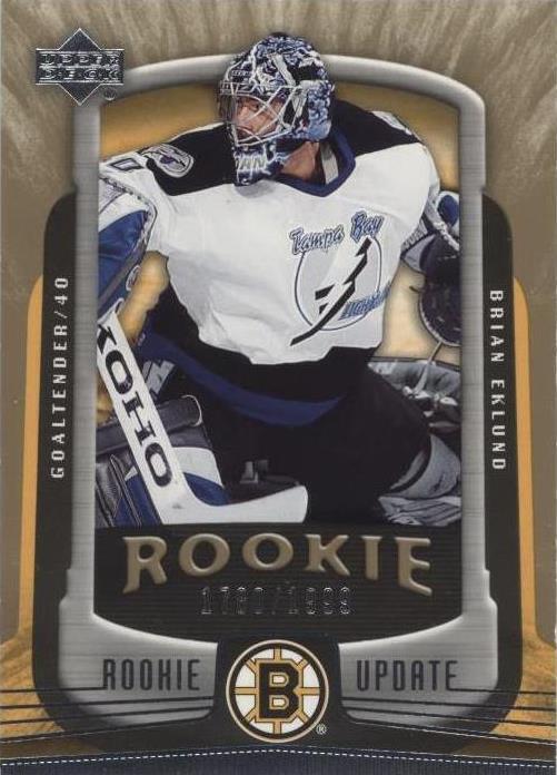 2005-06 Upper Deck Rookie Update - Brian Eklund #109 /1999 (RC) for ...