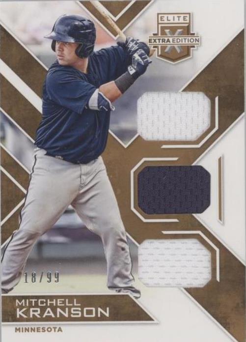 2016 Panini Elite Extra Edition - Triple Materials Holo Gold #TM-MK ...