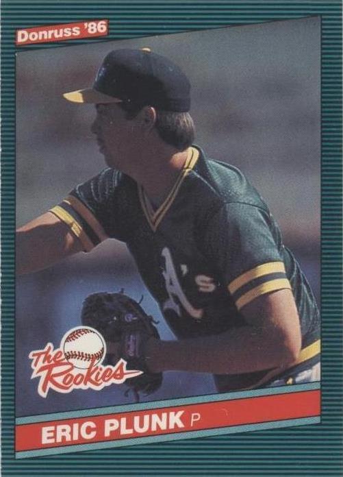 1986 Donruss The Rookies - Eric Plunk #40 (RC) for sale online | eBay