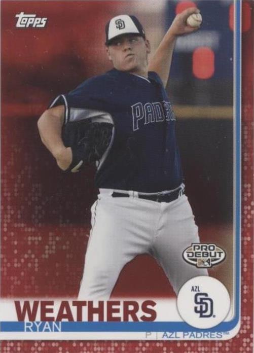 2019 Topps Pro Debut - Ryan Weathers #83 Red /10 (RC) for sale online ...