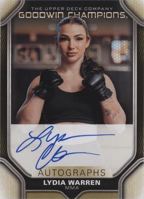 2024 Upper Deck Goodwin Champions - Autographs Lydia Warren #A-LW (AU ...