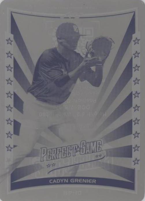 2014 Leaf Perfect Game All-American Classic - Cadyn Grenier #GD-08 ...