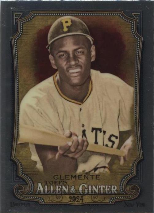 2024 Topps Allen & Ginter - Chrome Roberto Clemente #124 for sale ...