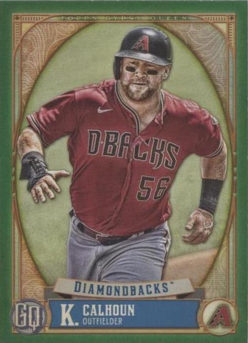 2021 Topps Gypsy Queen - Kole Calhoun #184 Green for sale online | eBay