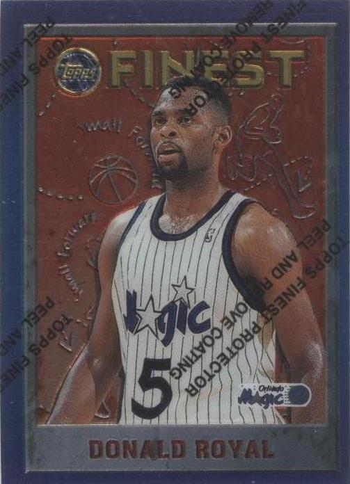 1995-96 Topps Finest - Donald Royal #170 for sale online | eBay