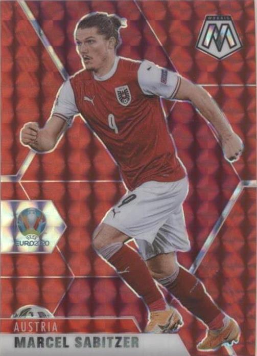 2021 Panini Mosaic UEFA Euro 2020 - Marcel Sabitzer #2 Red Mosaic Prizm for sale online | eBay