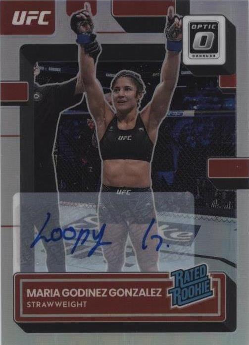 2023 Panini Donruss Optic UFC - Rated Rookie Maria Godinez Gonzalez ...