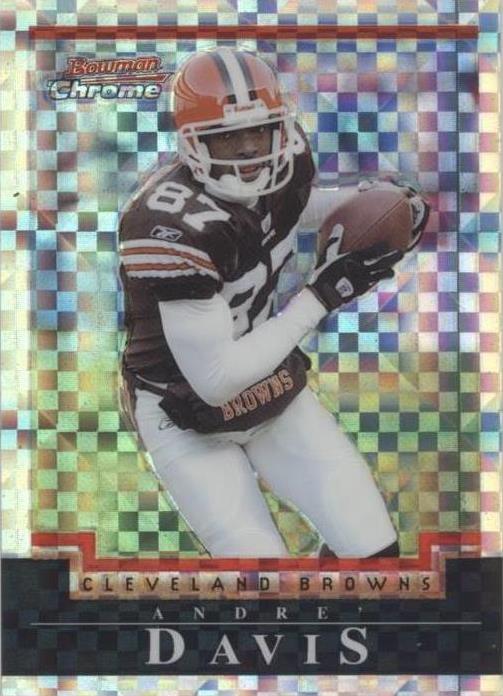 2004 Bowman Chrome - X-Fractor #3 Andra Davis /250 for sale online | eBay