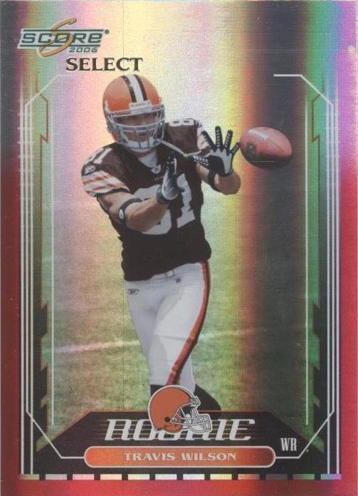2006 Score Select - Rookie Travis Wilson #335 Red Zone /25 (RC) for ...