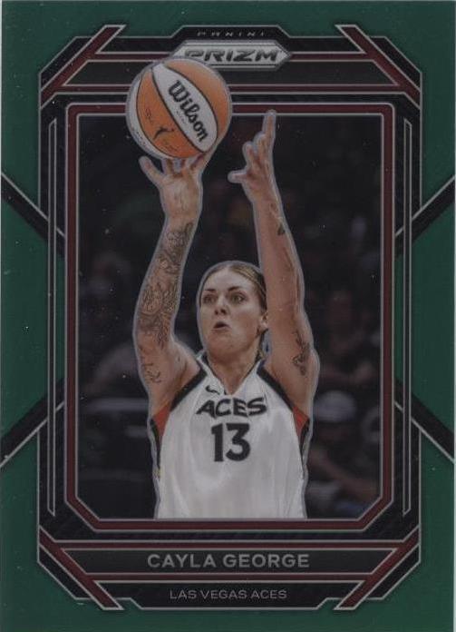 2023 Panini Prizm WNBA - Cayla George #58 Green Prizm for sale online ...