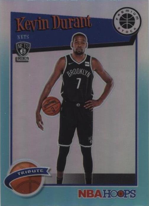 2019-20 Panini NBA Hoops Premium Stock - Hoops Tribute Kevin Durant ...