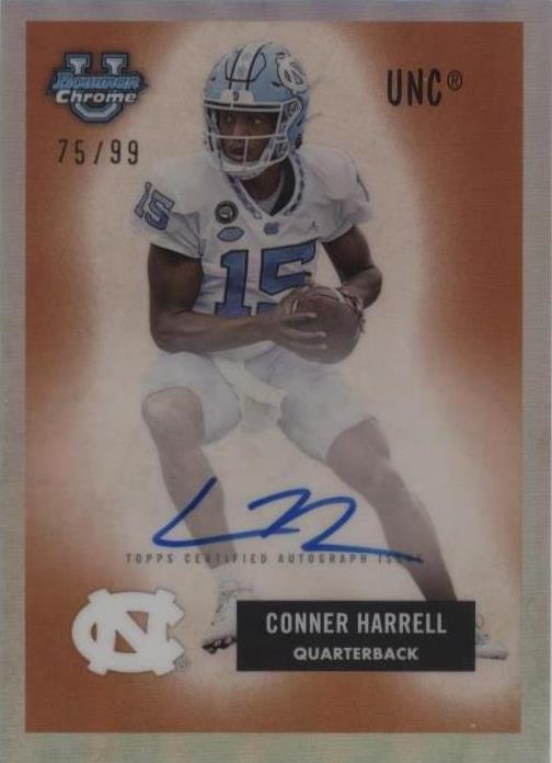 2024 Bowman University Chrome - 1955 Bowman Football Autographs Conner ...