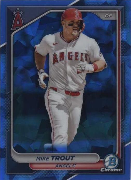 2024 Bowman Chrome Sapphire Edition - Mike Trout #82 for sale online | eBay