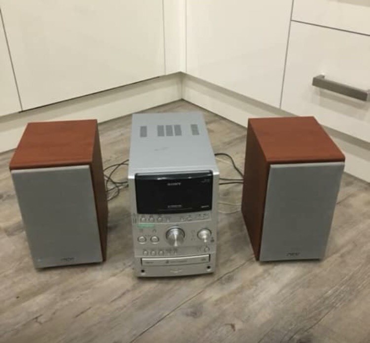 Sony S-master digital amplifier micro hi-fi component system CMT-SPZ50 ...