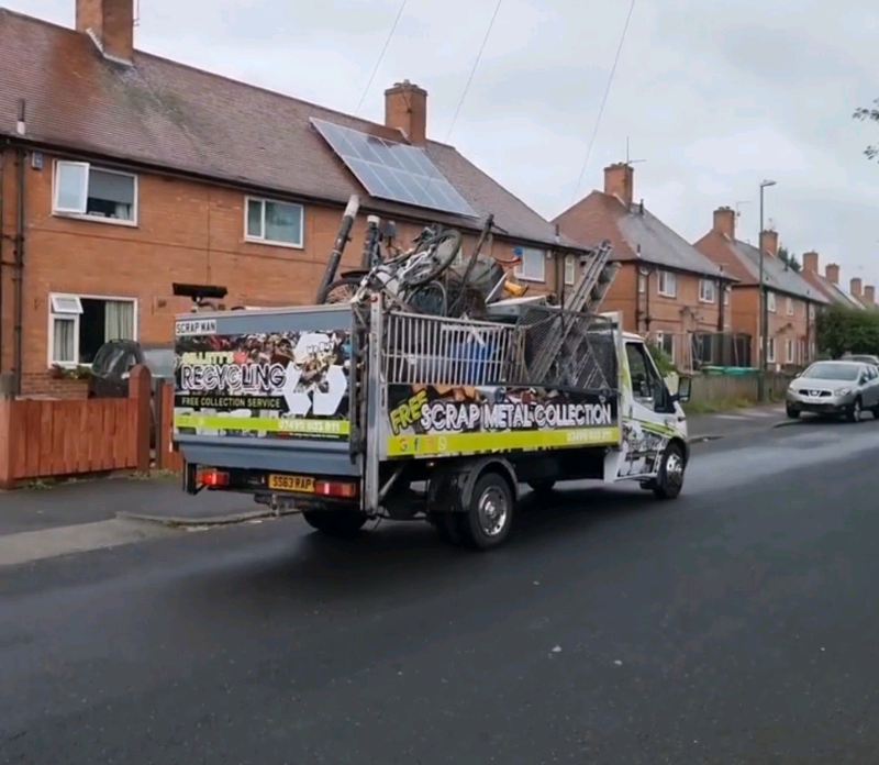 Scrap Man Scrapman Metal Recycling Waste Rubbish Nottingham | in ...