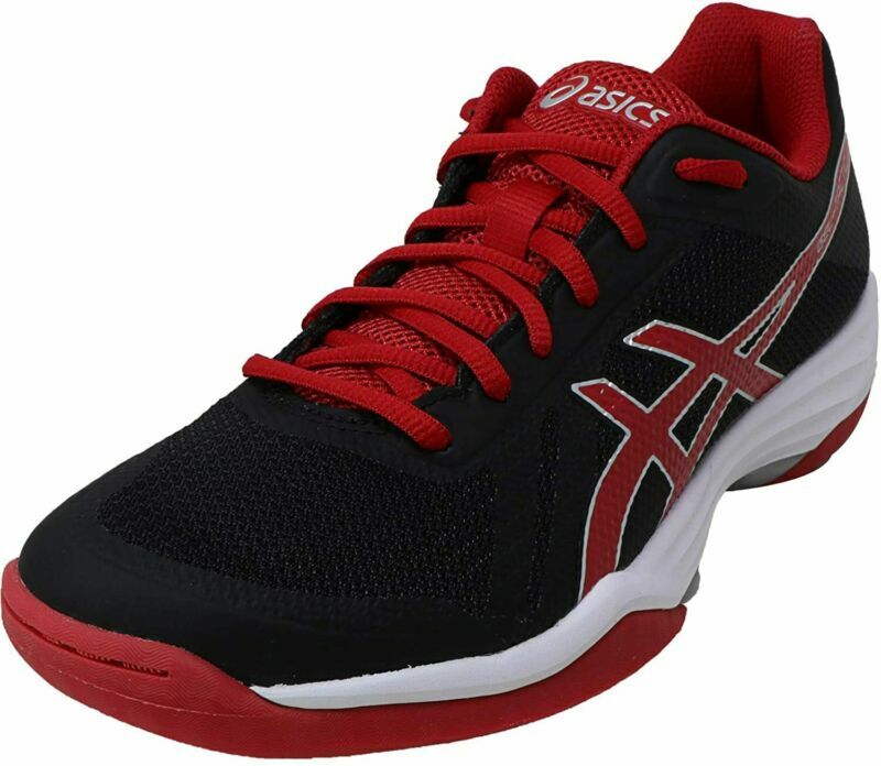 ASICS Women's Gel-Tactic 2 Volleyball Shoes 9.5, Black/Prime Red/Silver ...