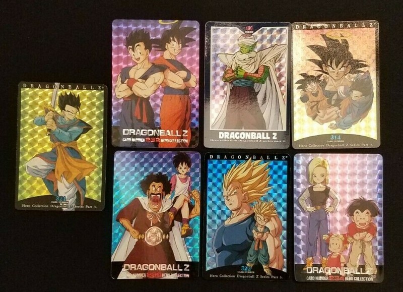 Dragon Ball Z TCG Full Card Set Checklist