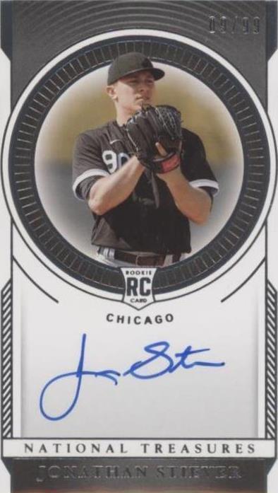 2021 Panini National Treasures - Rookie Signatures Jonathan Stiever # ...