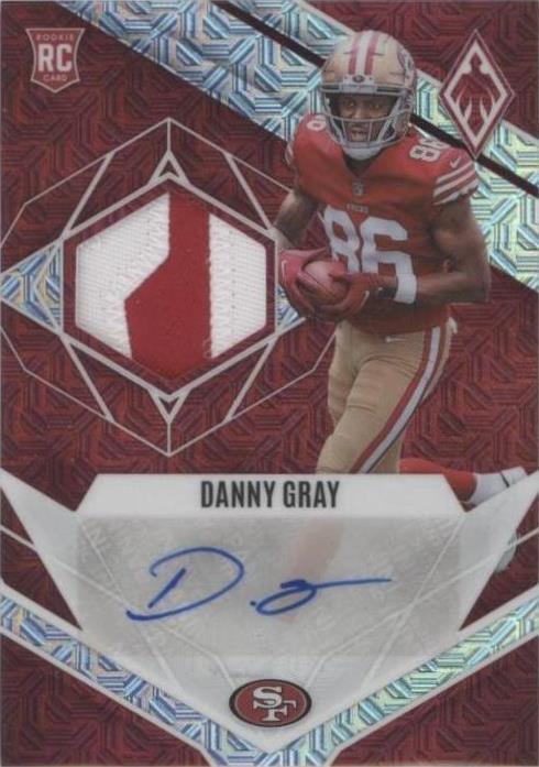 2022 Panini Phoenix - RPS Rookie Auto Jersey Red Mojo Prime #RJA-DG ...