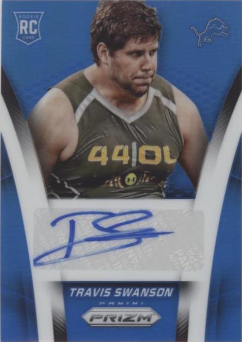 2014 Panini Prizm - Autographed Rookie Blue Prizm #AR-TV Travis Swanson ...