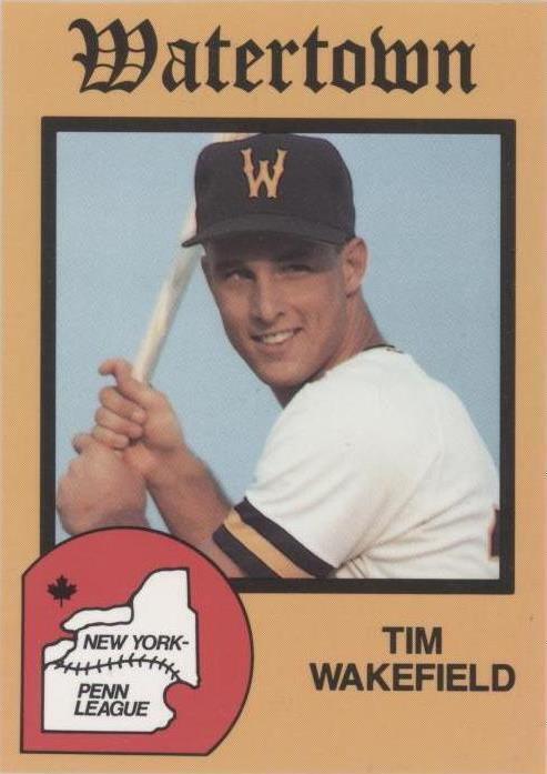 1988 Bill Pucko Watertown Pirates - Tim Wakefield #27 (RC) for sale ...