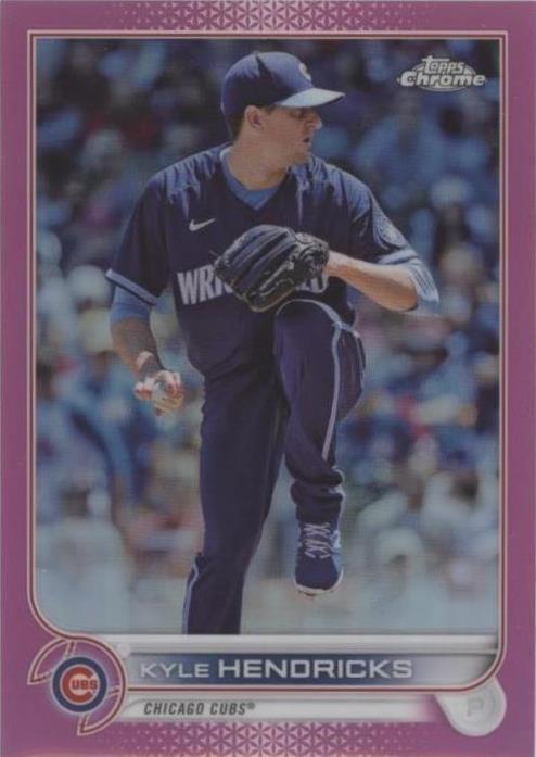 2022 Topps Chrome - Kyle Hendricks #117 Pink Refractor for sale online ...