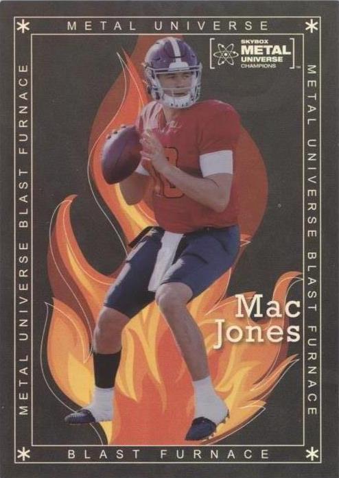 2021 Skybox Metal Universe Champions - Blast Furnace Mac Jones #BF-13 ...