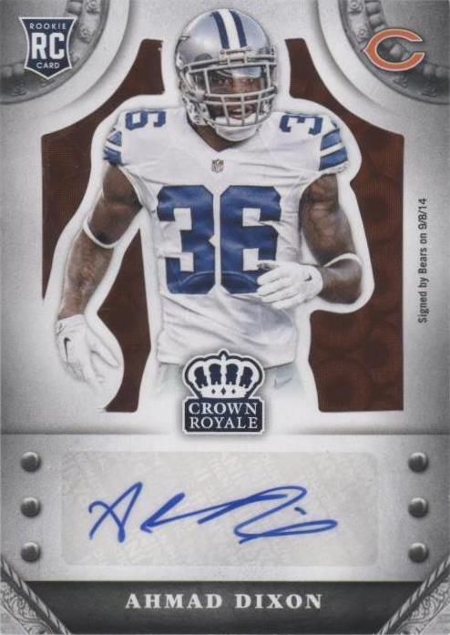 2014 Panini Crown Royale - Rookie Signatures Bronze Pyramid #S-AD Ahmad ...