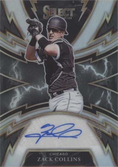 2021 Panini Select - Sparks Signatures Holo Prizm #SS-ZC Zack Collins ...