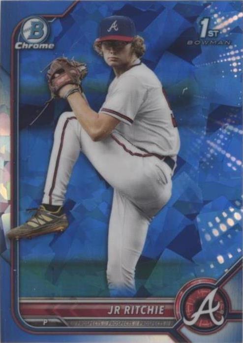 2022 Bowman Chrome Draft Sapphire Edition - JR Ritchie #BDC-126 (RC ...