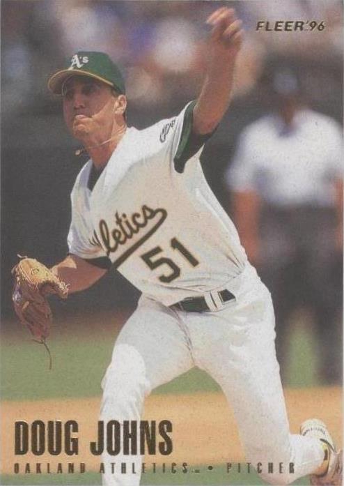 1996 Fleer - Doug Johns #212 (RC) for sale online | eBay