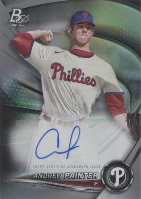 2022 Bowman Platinum - Top Prospects Autographs #TOP-34 Andrew Painter ...