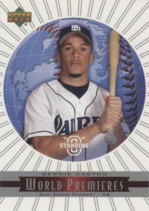 2003 Upper Deck Standing "O" - World Premieres #110 Bernie Castro (RC ...