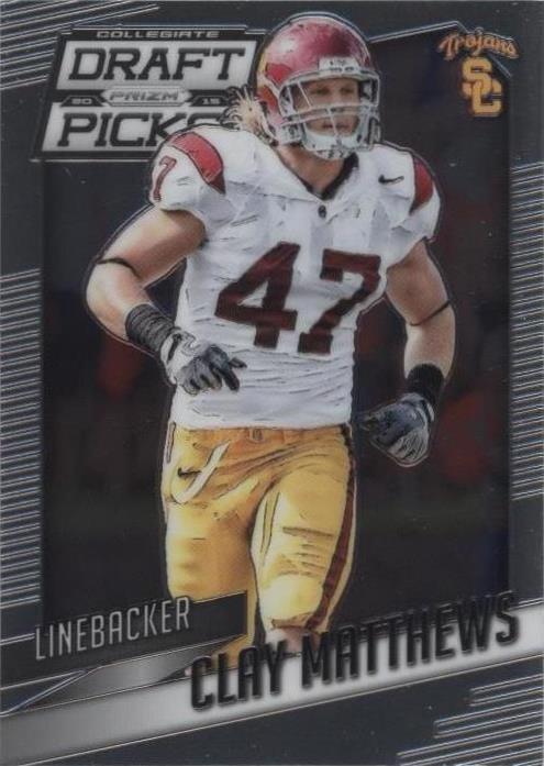 2015 Panini Prizm Collegiate Draft Picks - Clay Matthews #25 for sale ...