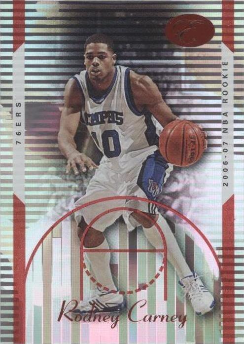 2006-07 Bowman Elevation - Rookie Rodney Carney #99 Red /299 (RC) for ...