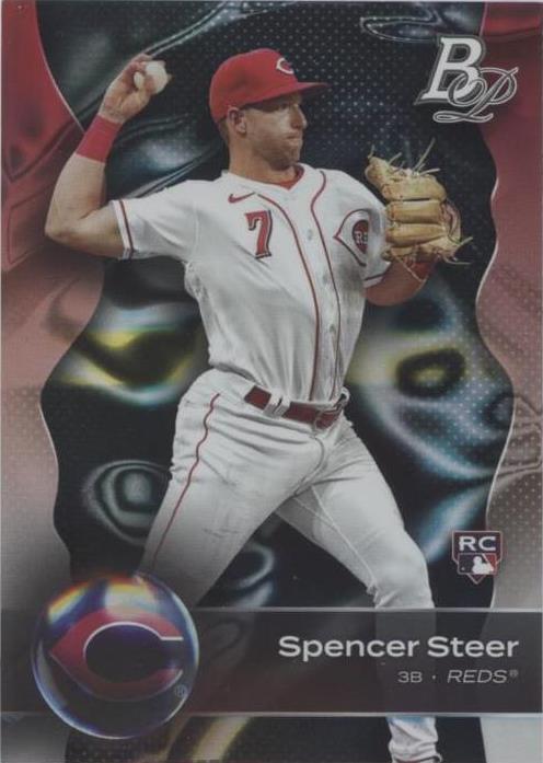 2023 Bowman Platinum - Spencer Steer #76 for sale | eBay