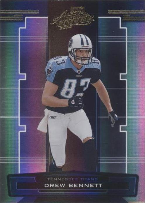 2005 Playoff Absolute Memorabilia - #143 Drew Bennett for sale online | eBay