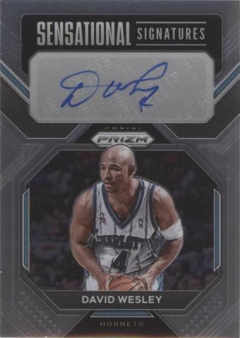 2022-23 Panini Prizm - Sensational Signatures David Wesley #SS-DW (AU ...