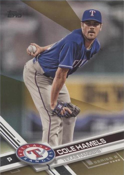 2017 Topps - Cole Hamels #640 Gold /2017 for sale online | eBay