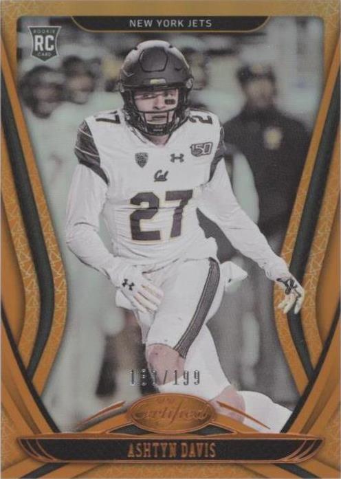 2020 Panini Certified - Rookies Mirror Orange #197 Ashtyn Davis /199 ...