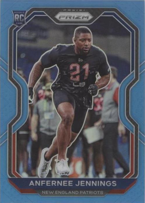 2020 Panini Prizm - Rookie Anfernee Jennings #371 Light Blue Prizm (RC ...