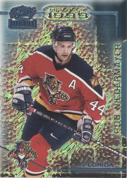 1998-99 Pacific Revolution - Ice Shadow #63 Rob Niedermayer /99 for ...