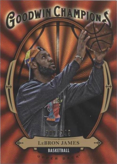 2020 Upper Deck Goodwin Champions - Basketball Retail Exclusives LeBron ...