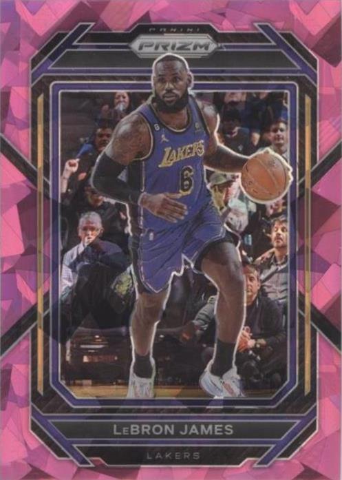 2022-23 Panini Prizm - LeBron James #134 Pink Ice Prizm for sale online ...