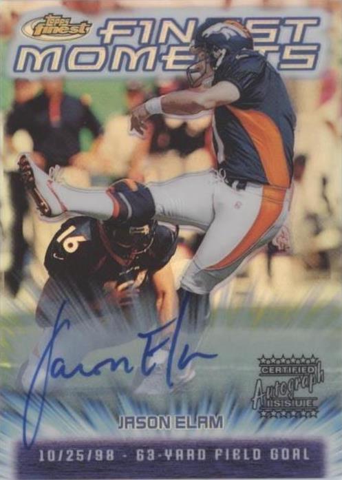 2000 Topps Finest - Finest Moments Refractor Autographs #FM18 Jason ...