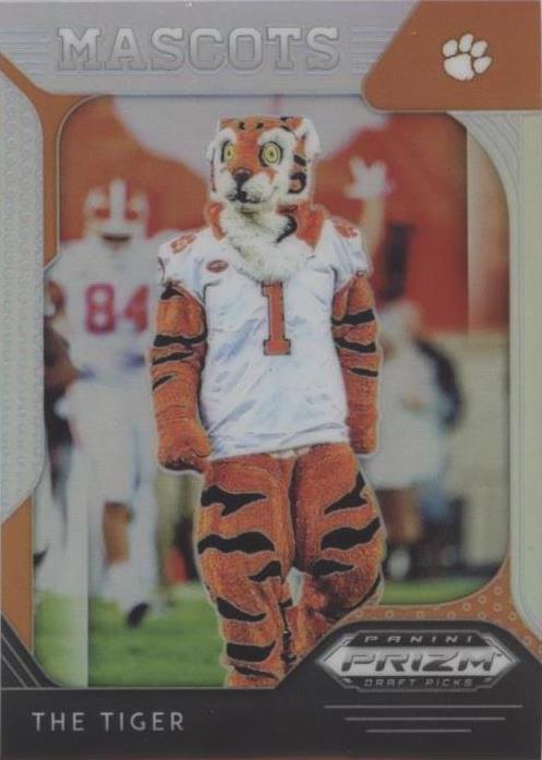 2019 Panini Prizm Draft - Mascots Clemson Tigers #95 Silver Prizm for ...