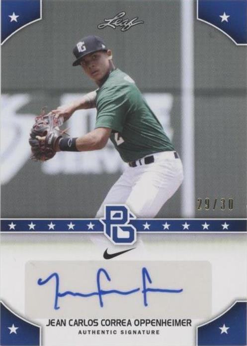 2015 Leaf Perfect Game National Showcase - Autographs Blue #PG-JO1 JC ...