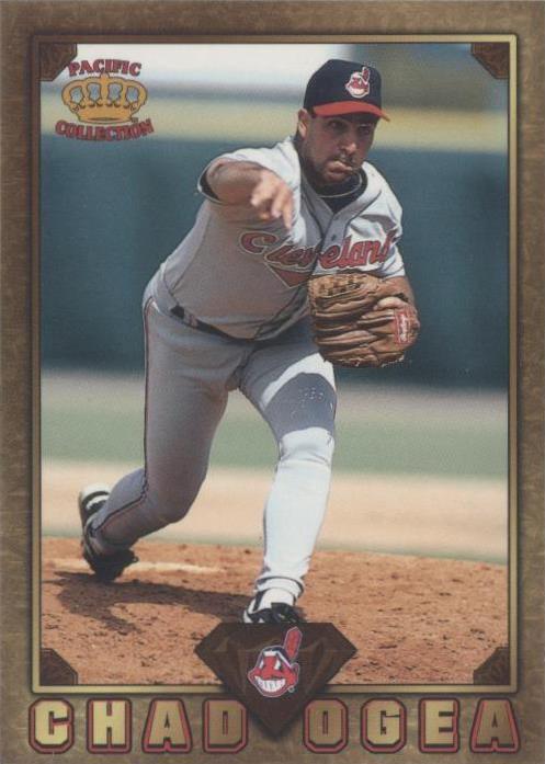 1997 Pacific Crown Collection Prism - Gems of the Diamond Chad Ogea #GD ...