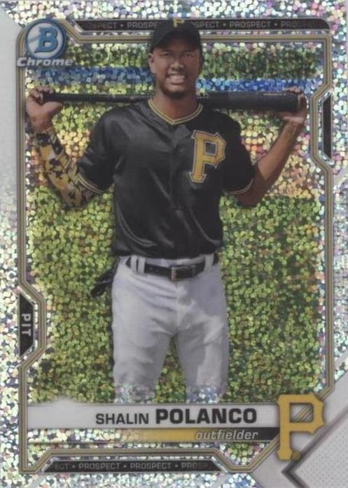 2021 Bowman Draft - Chrome Shalin Polanco #BDC-176 Sparkle Refractor (RC) for sale online | eBay